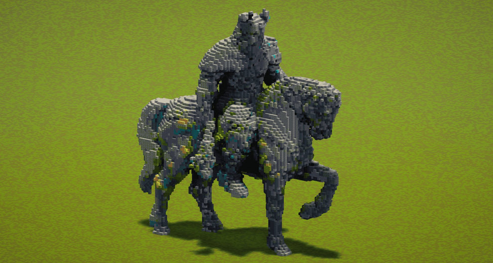 Viking Cavalry Statue – Abfielder Premium Minecraft Downloads
