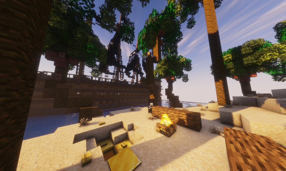 Netherportal Island – Abfielder Premium Minecraft Downloads